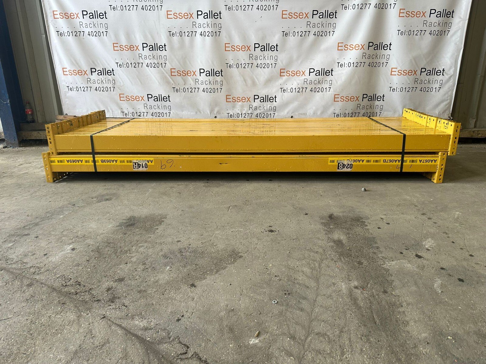 Dexion P90 Warehouse Workshop Storage Shed Garage Pallet Racking frame ...